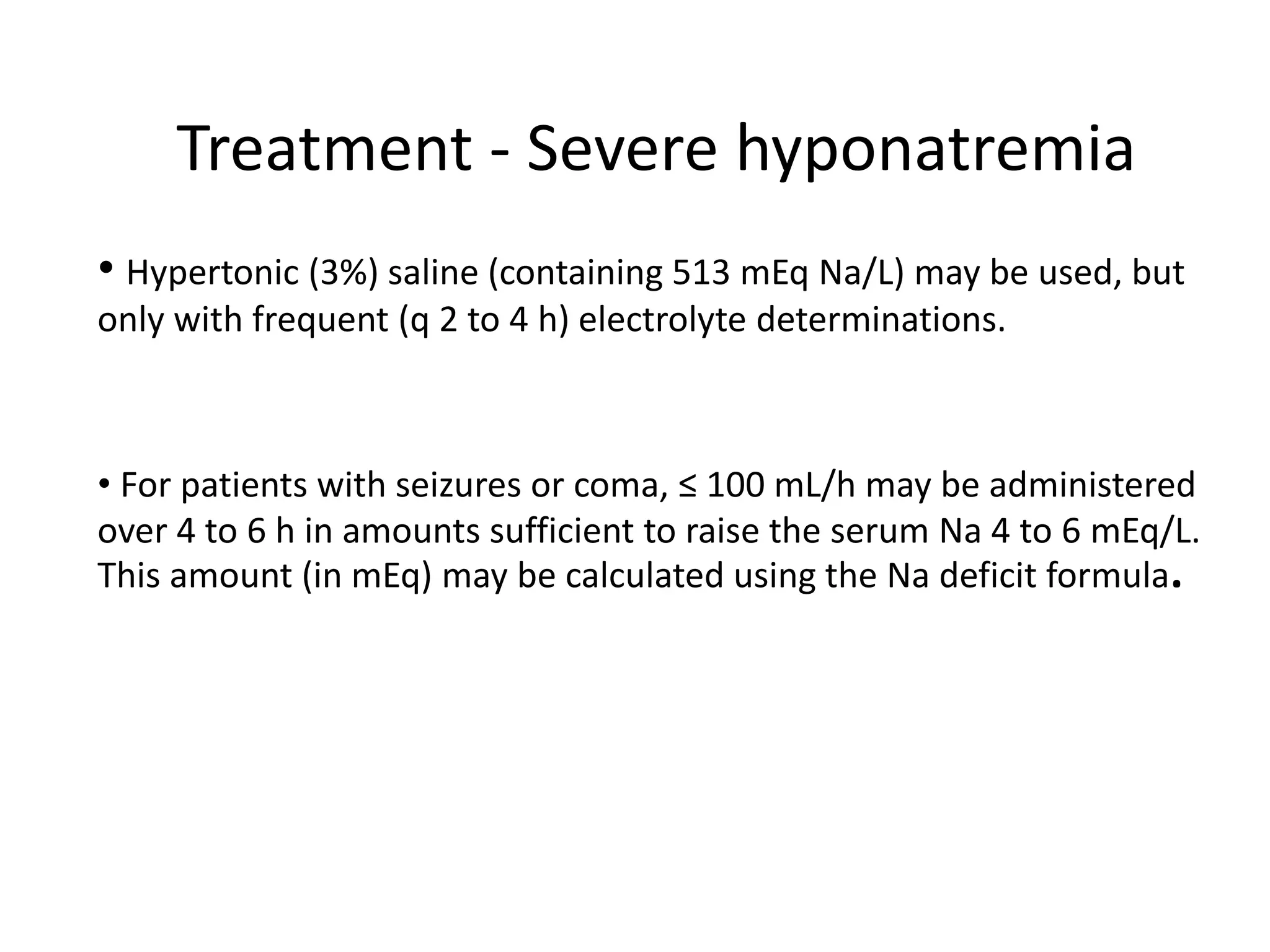 Hyponatremia.pptx avinash gupta | PPTX