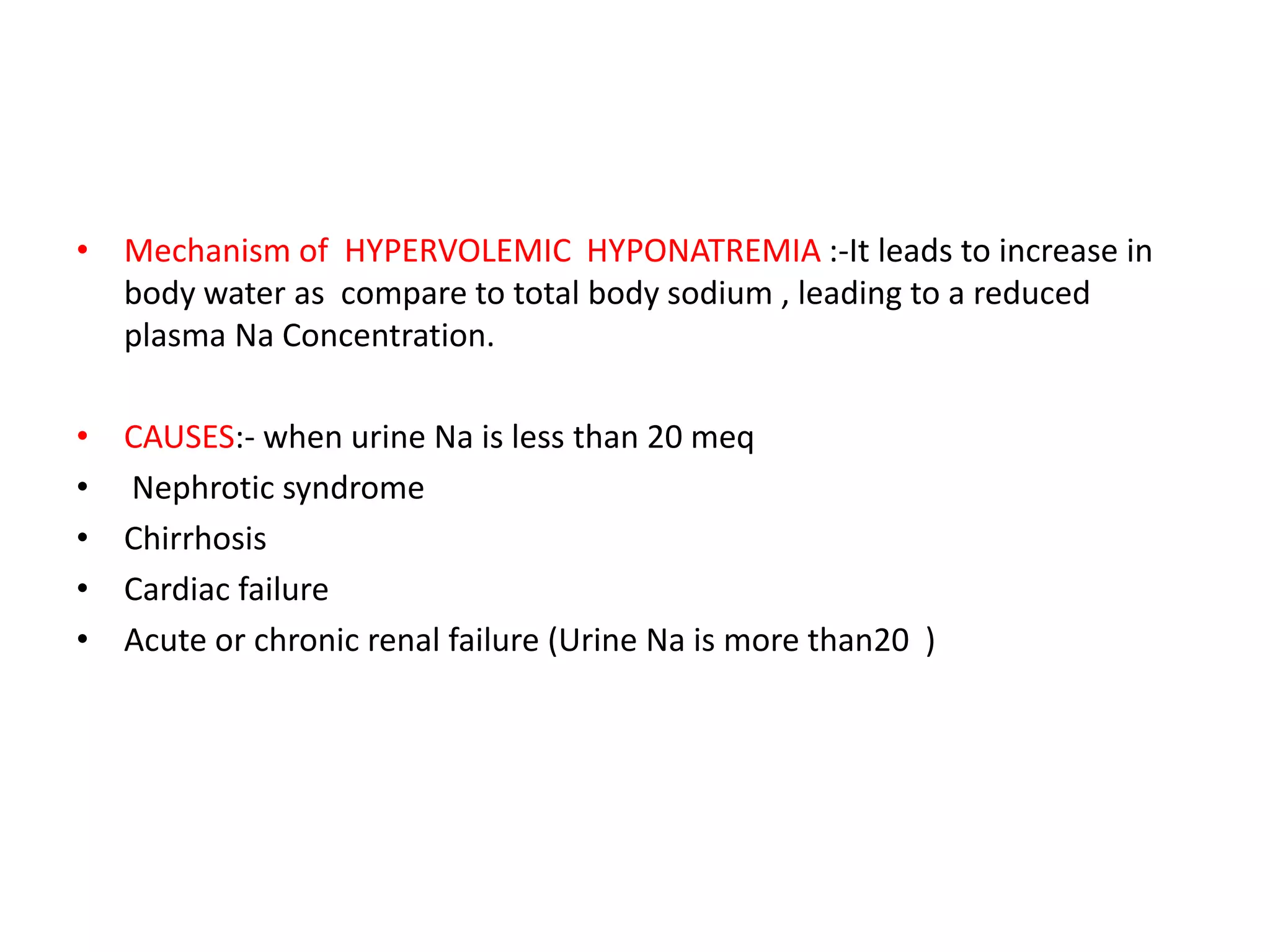 Hyponatremia.pptx avinash gupta | PPTX
