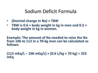 Hyponatremia.pptx avinash gupta | PPTX | Hormonal Disorders | Endocrine ...