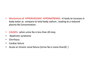 Hyponatremia.pptx avinash gupta | PPTX | Hormonal Disorders | Endocrine ...