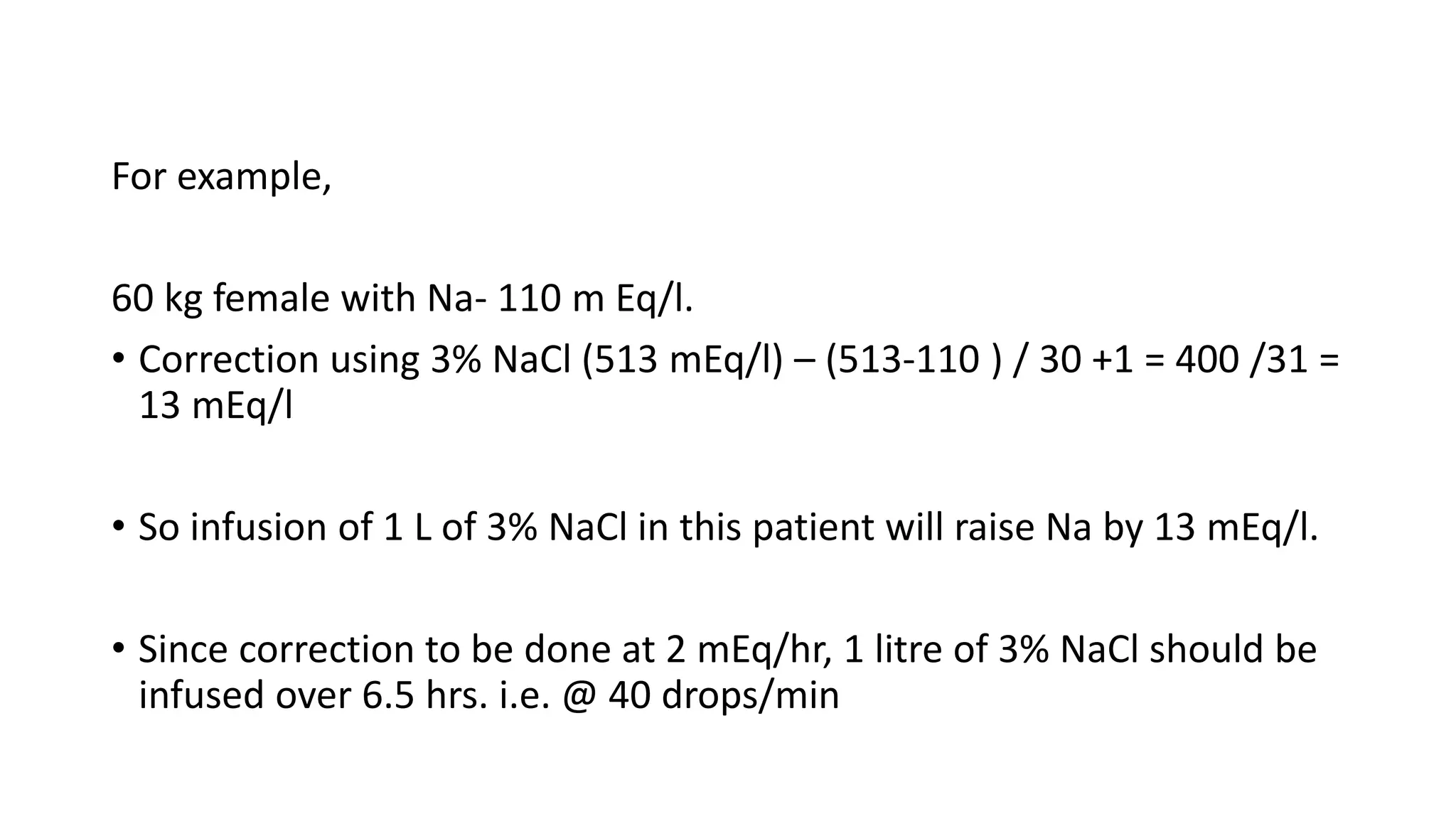 Hyponatremia | PPTX