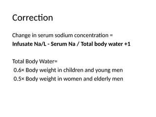 Hyponatremia clinical features , diagnosis, treatment.pptx