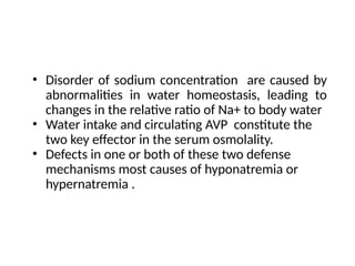 Hyponatremia clinical features , diagnosis, treatment.pptx