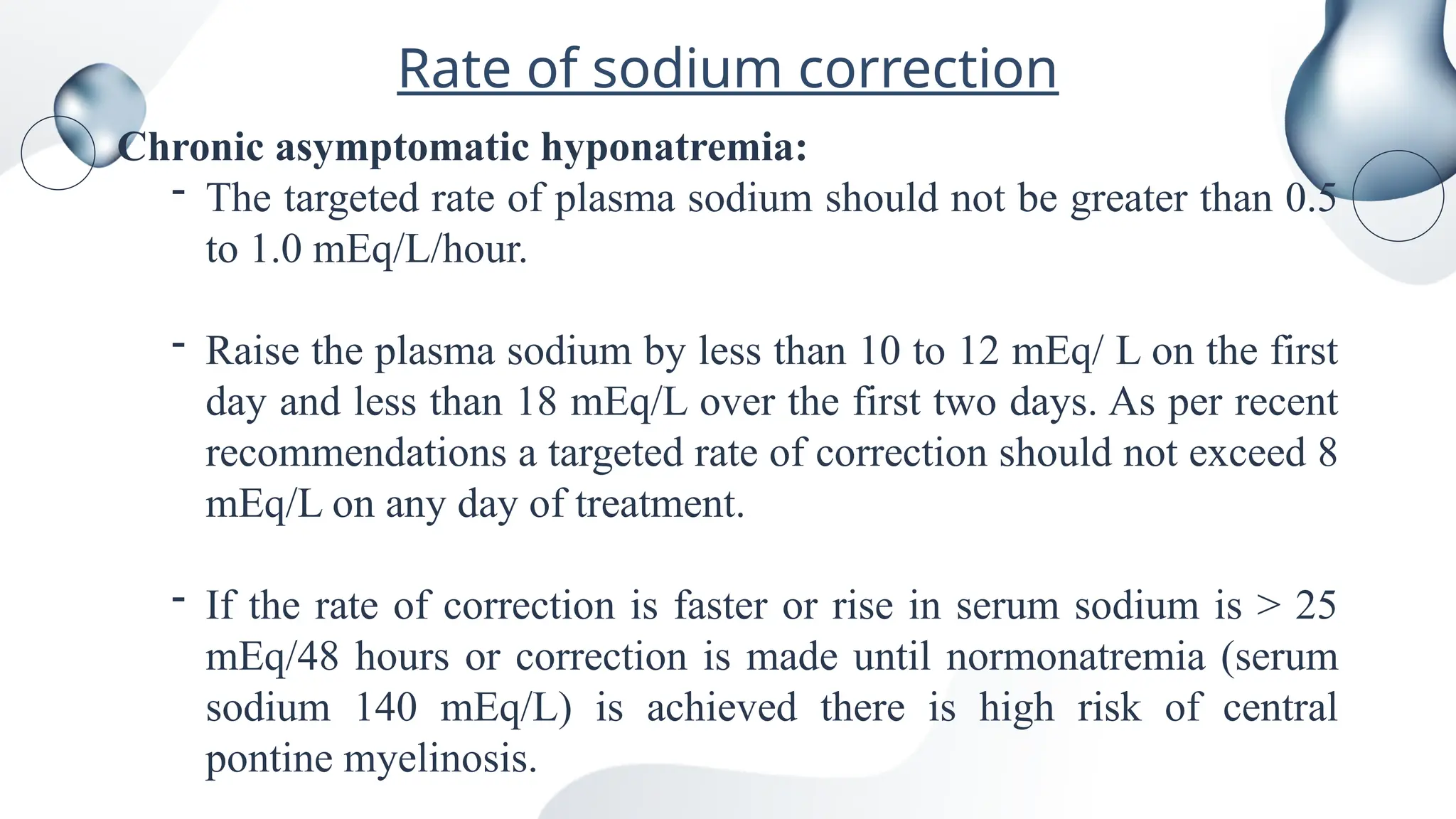 clinical Approach to Hyponatremia and management | PPTX