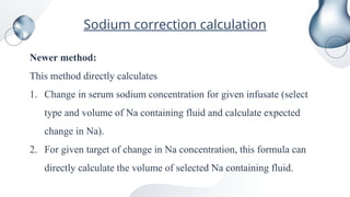 clinical Approach to Hyponatremia and management | PPTX