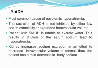 Hyponatremia (1) | PPTX
