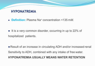 Hyponatremia (1) | PPTX