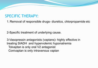Hyponatremia (1) | PPTX