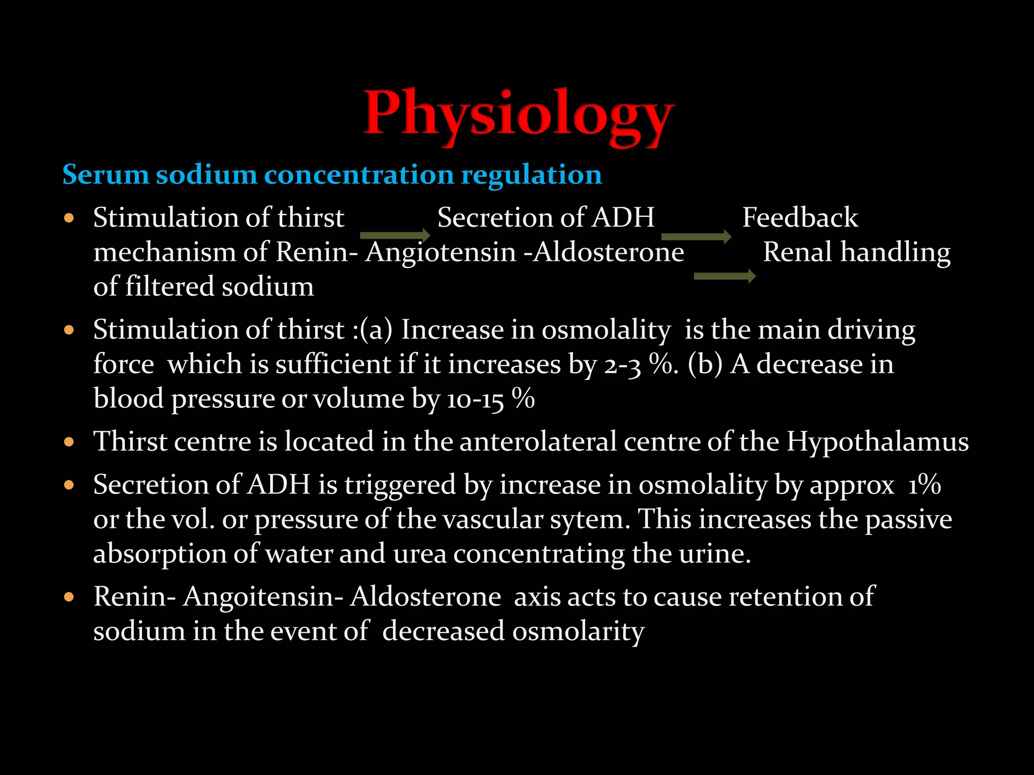 Hyponatremia and hypernatremia | PPTX
