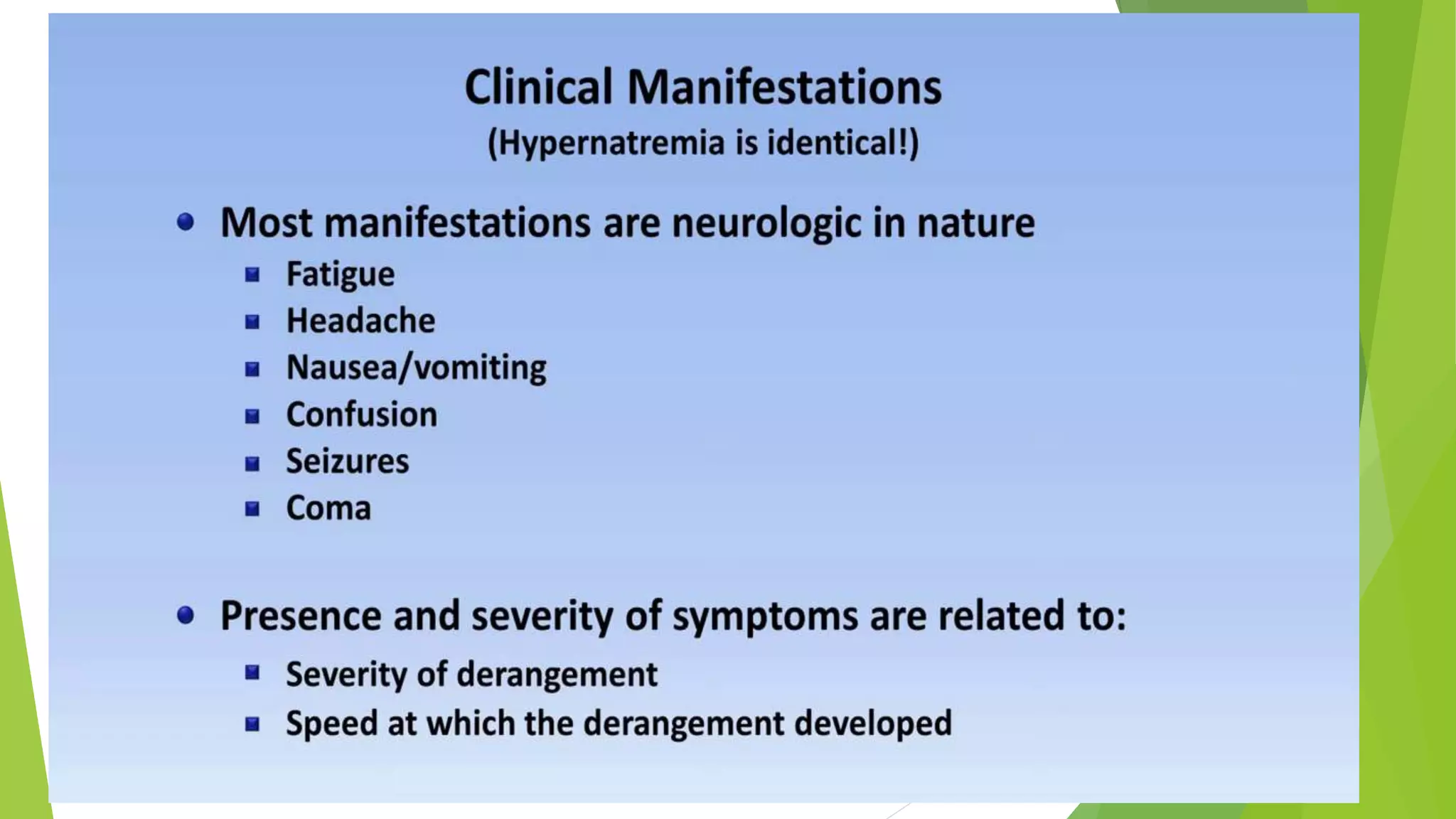 Hyponatremia and hypernatremia | PPTX