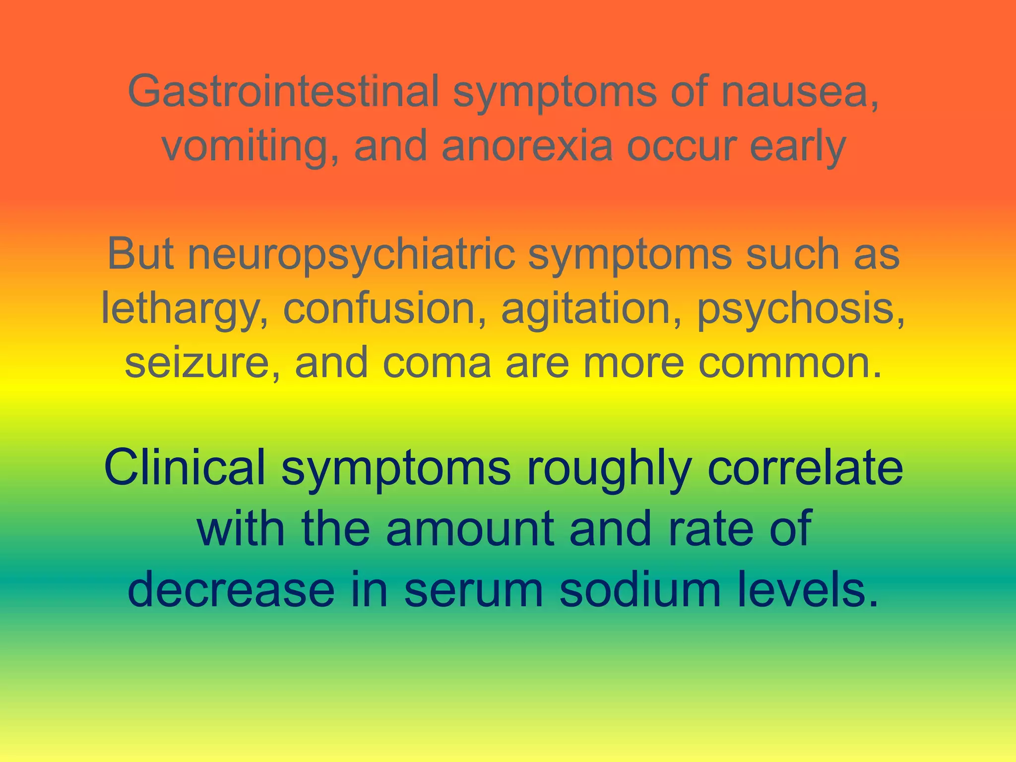 Hyponatremia and hypernatremia 2015 | PPTX