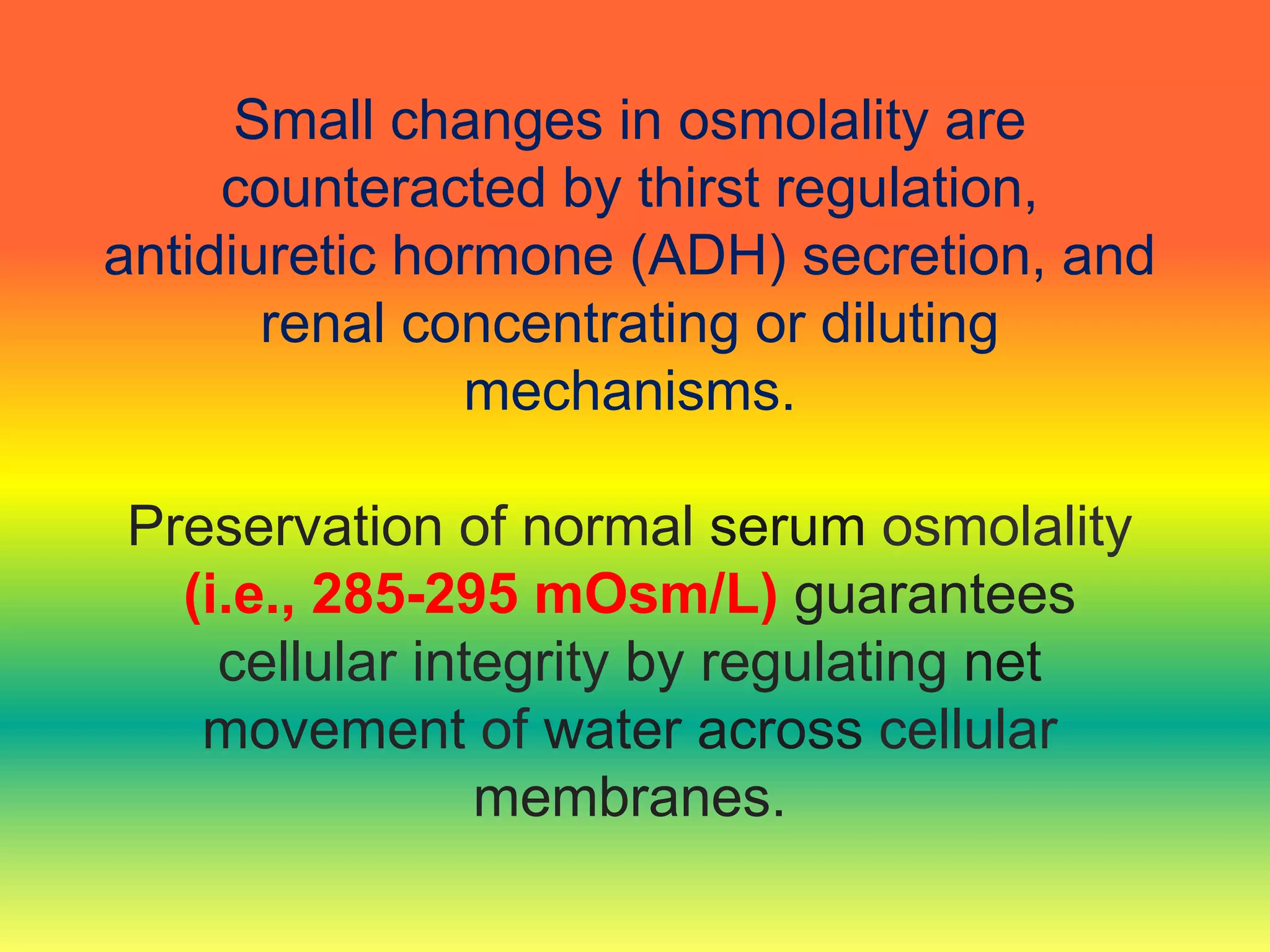 Hyponatremia and hypernatremia 2015 | PPTX