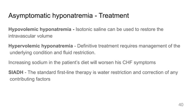 HYPONATREMIA CASE REPORT.pptx in our college | PPTX