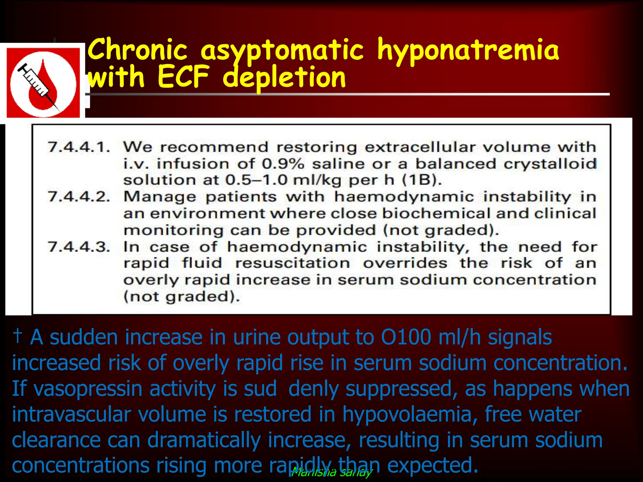 hyponatremia final.ppt or pdf for download | PPT
