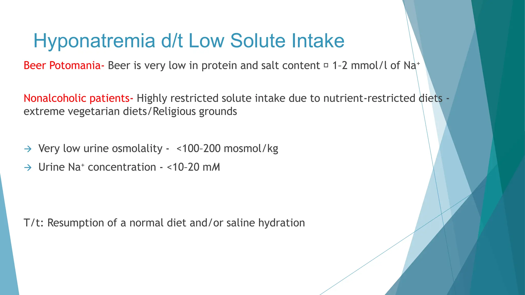 Approach to Hyponatremia Dr Sandesh Neupane | PPTX
