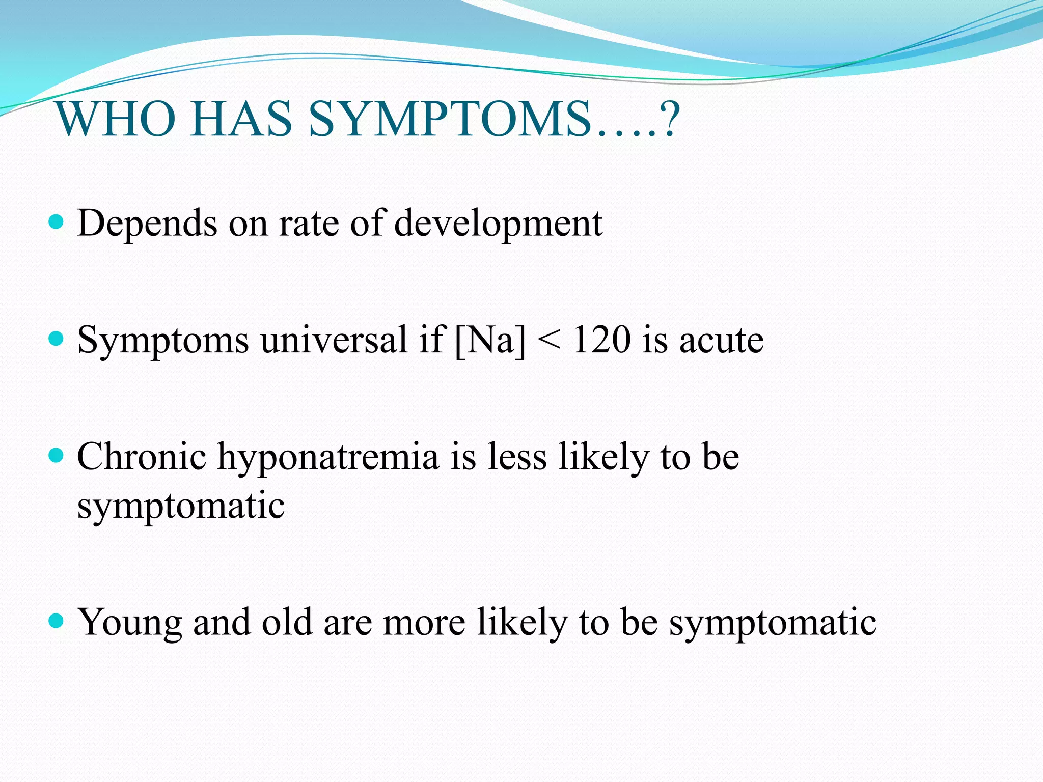 Hyponatremia navin`s ppt | PPTX