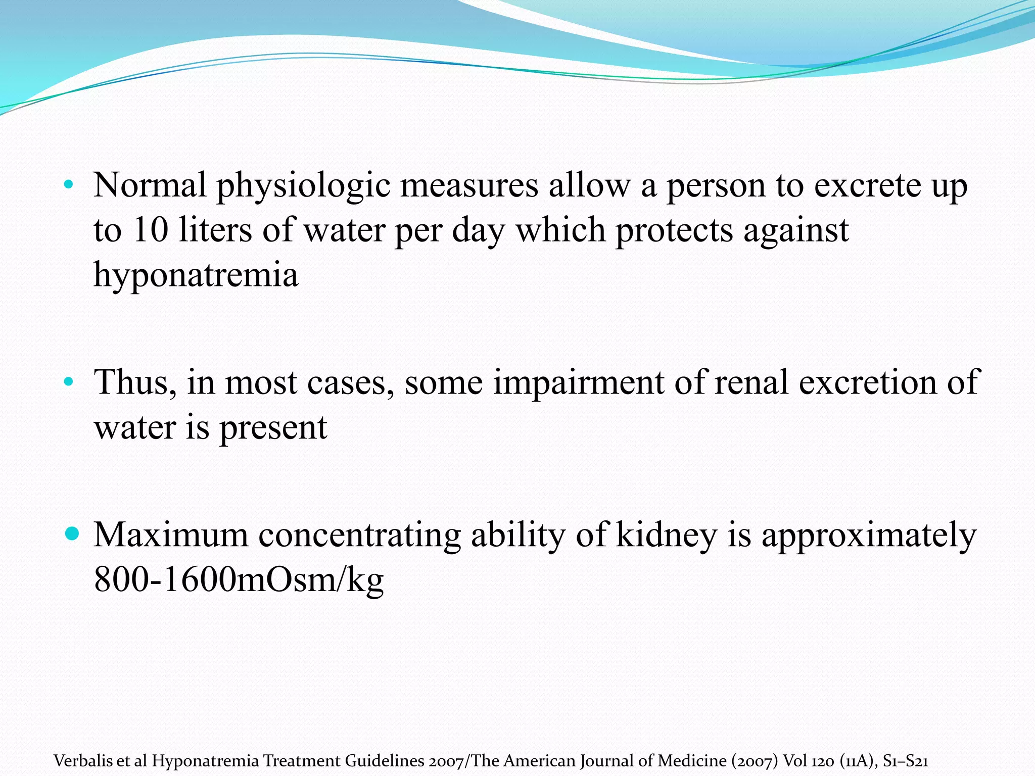 Hyponatremia navin`s ppt | PPTX