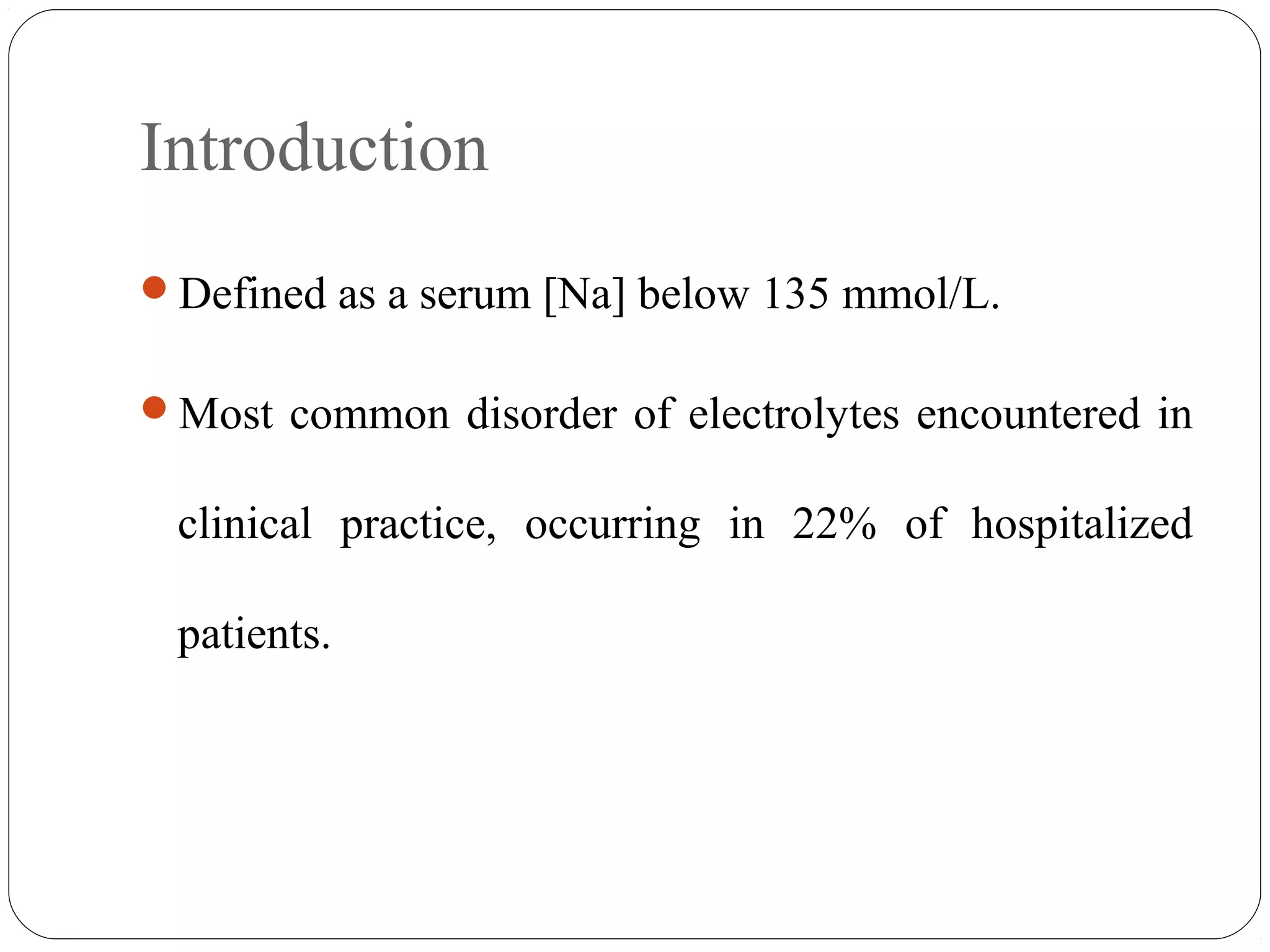 Hyponatremia ppt .final | PPT
