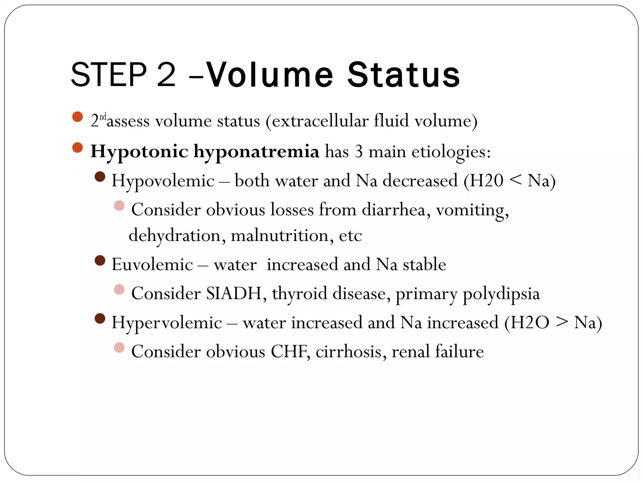 Hyponatremia ppt .final | PPT