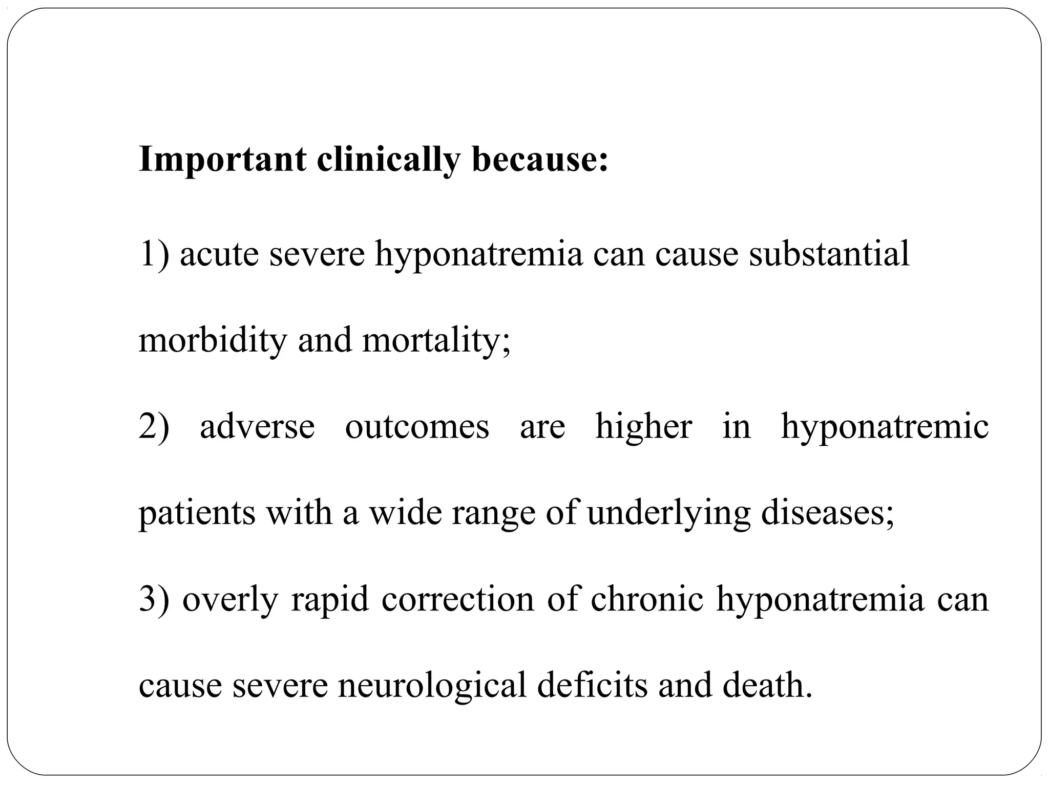 Hyponatremia ppt .final | PPT