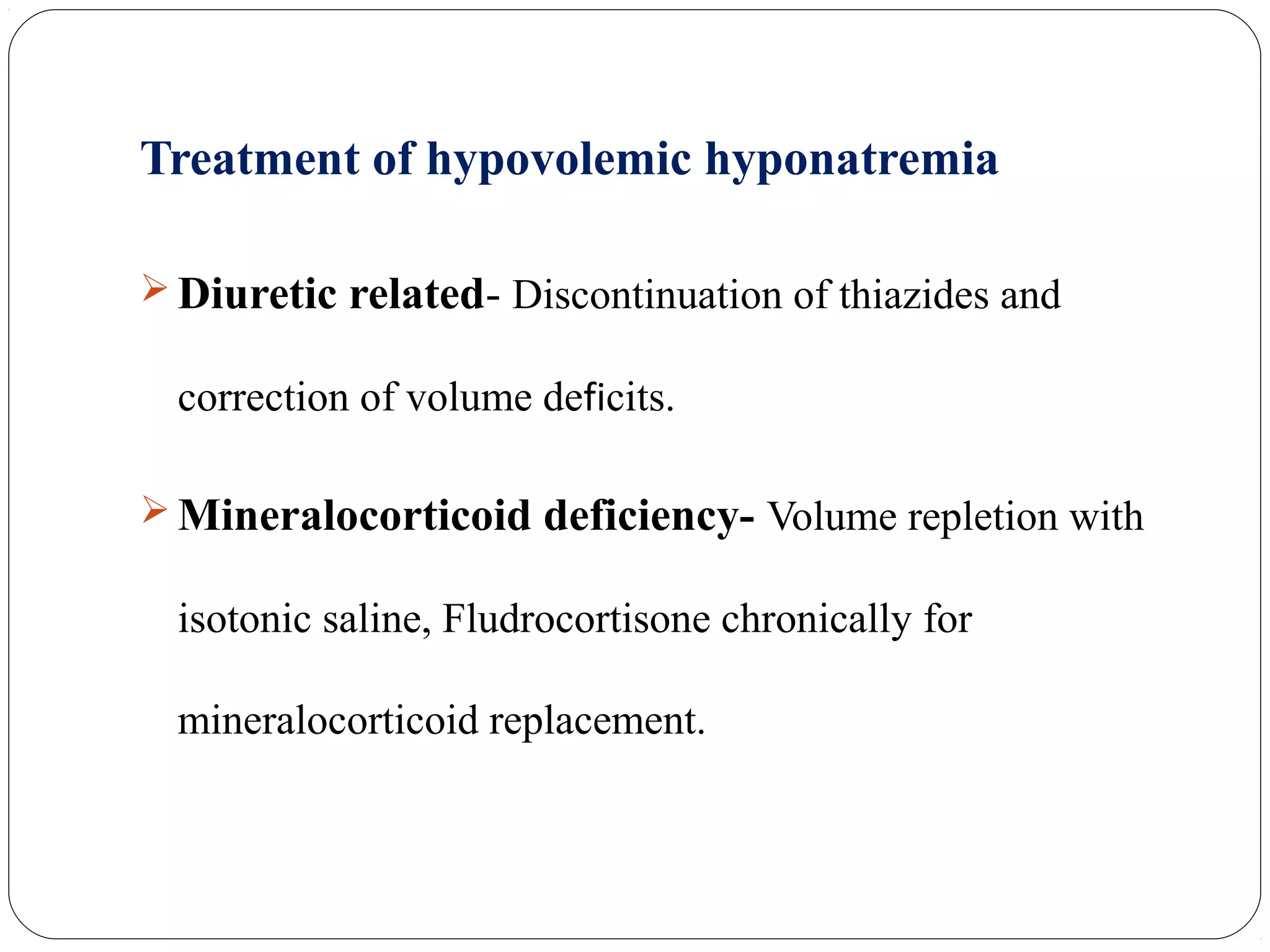 Hyponatremia ppt .final | PPT