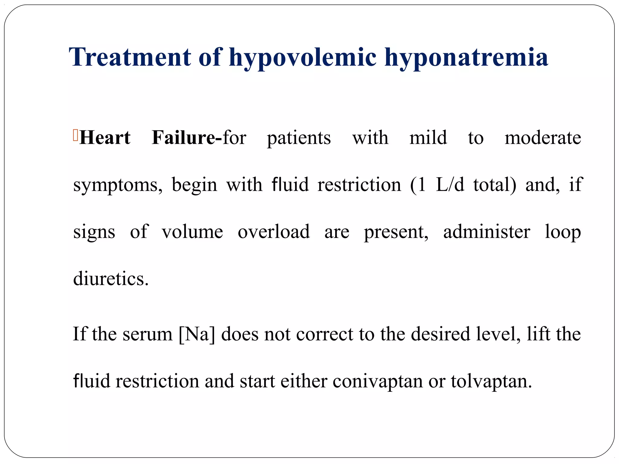 Hyponatremia ppt .final | PPT