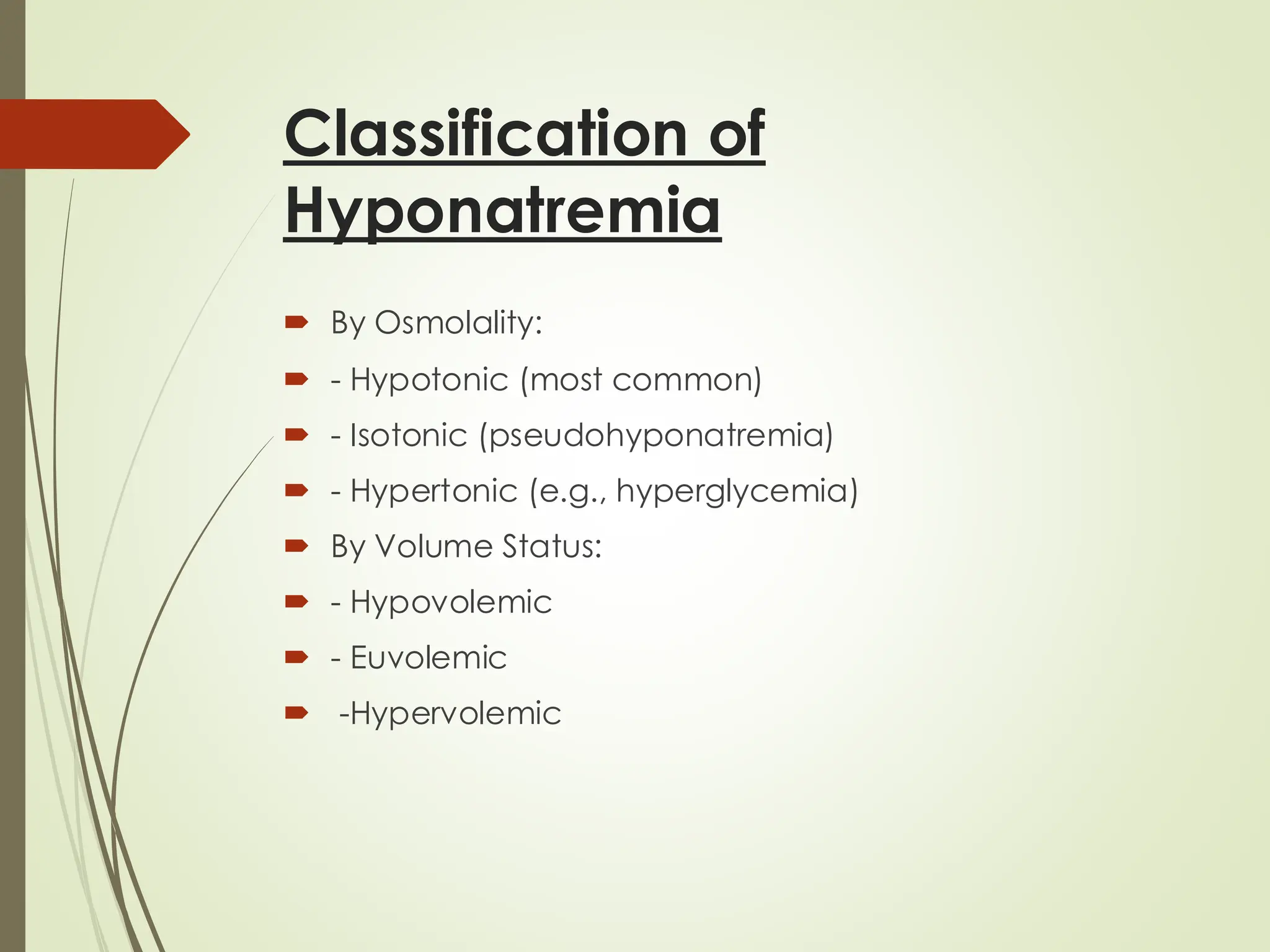 Hyponatremia_Presentation signs symptoms and management | PDF