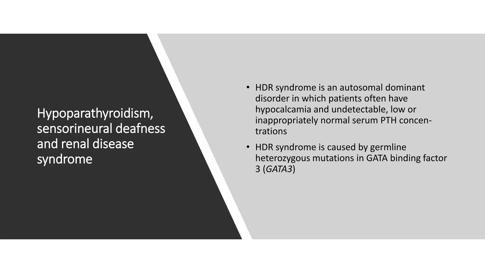 Hypoparathyroidism a case based approach | PPTX