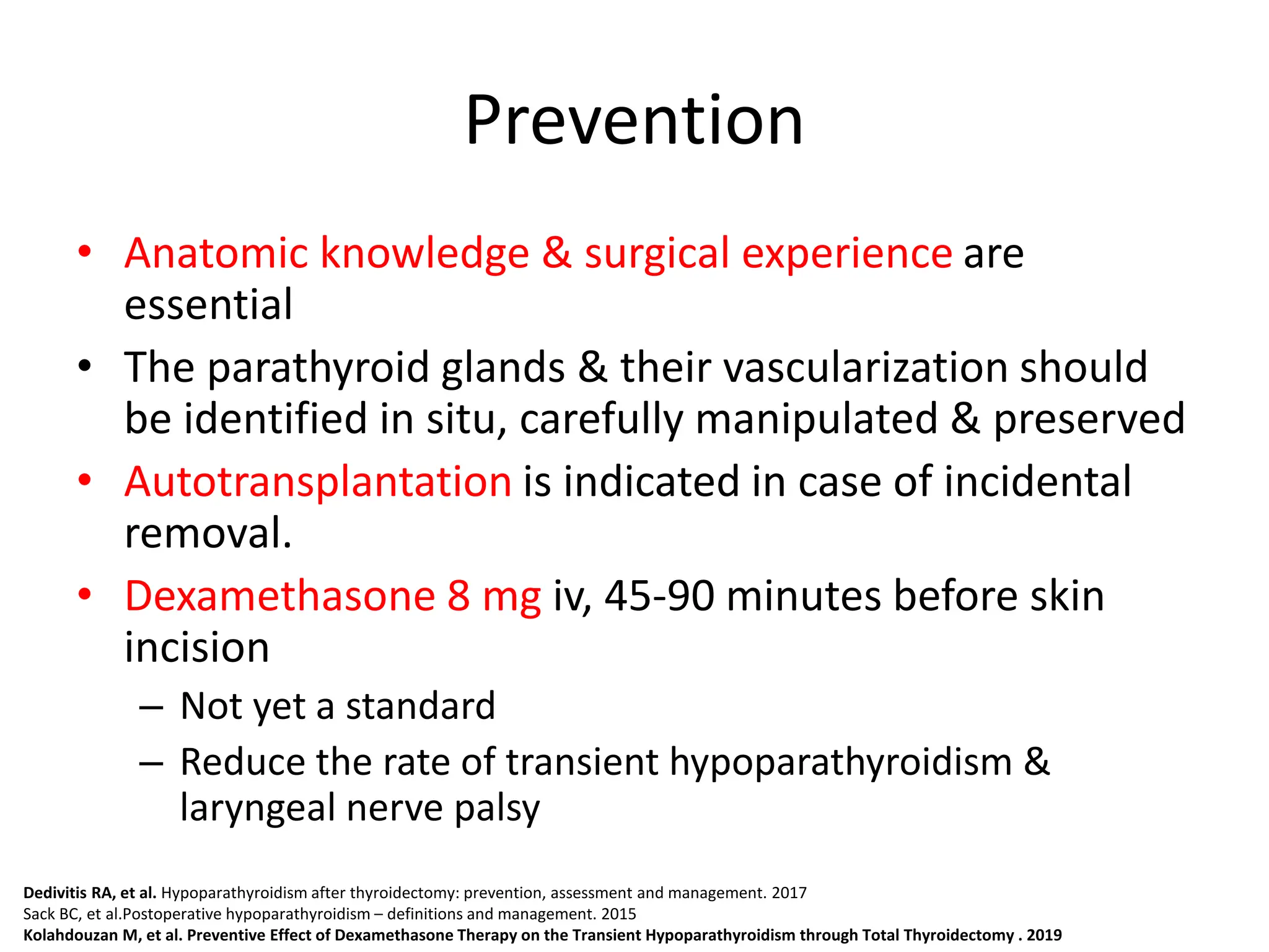 Hypoparathyroidism after Thyroidectomy amir sharing.pptx