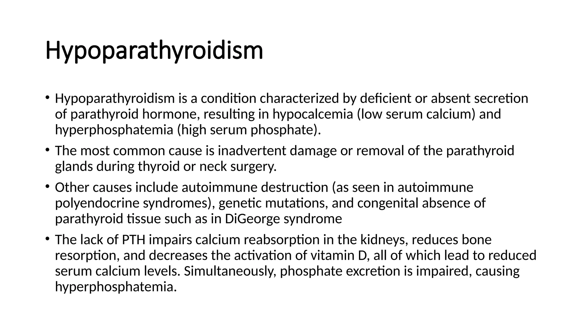 Hypo parathyroidism and Hyperparathyroidism.pptx