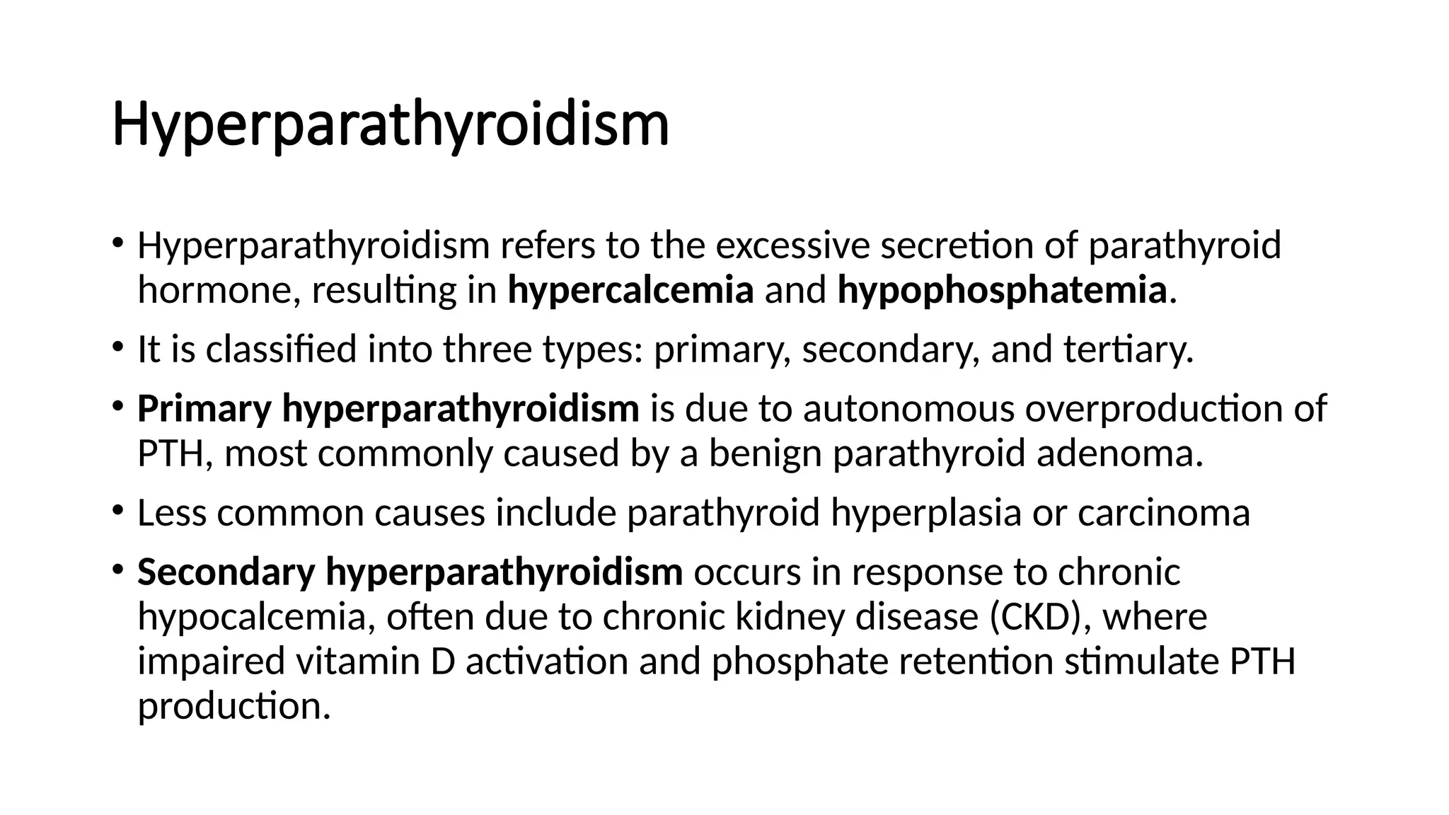 Hypo parathyroidism and Hyperparathyroidism.pptx
