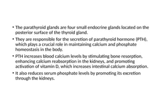 Hypo parathyroidism and Hyperparathyroidism.pptx