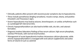 Hypo parathyroidism and Hyperparathyroidism.pptx