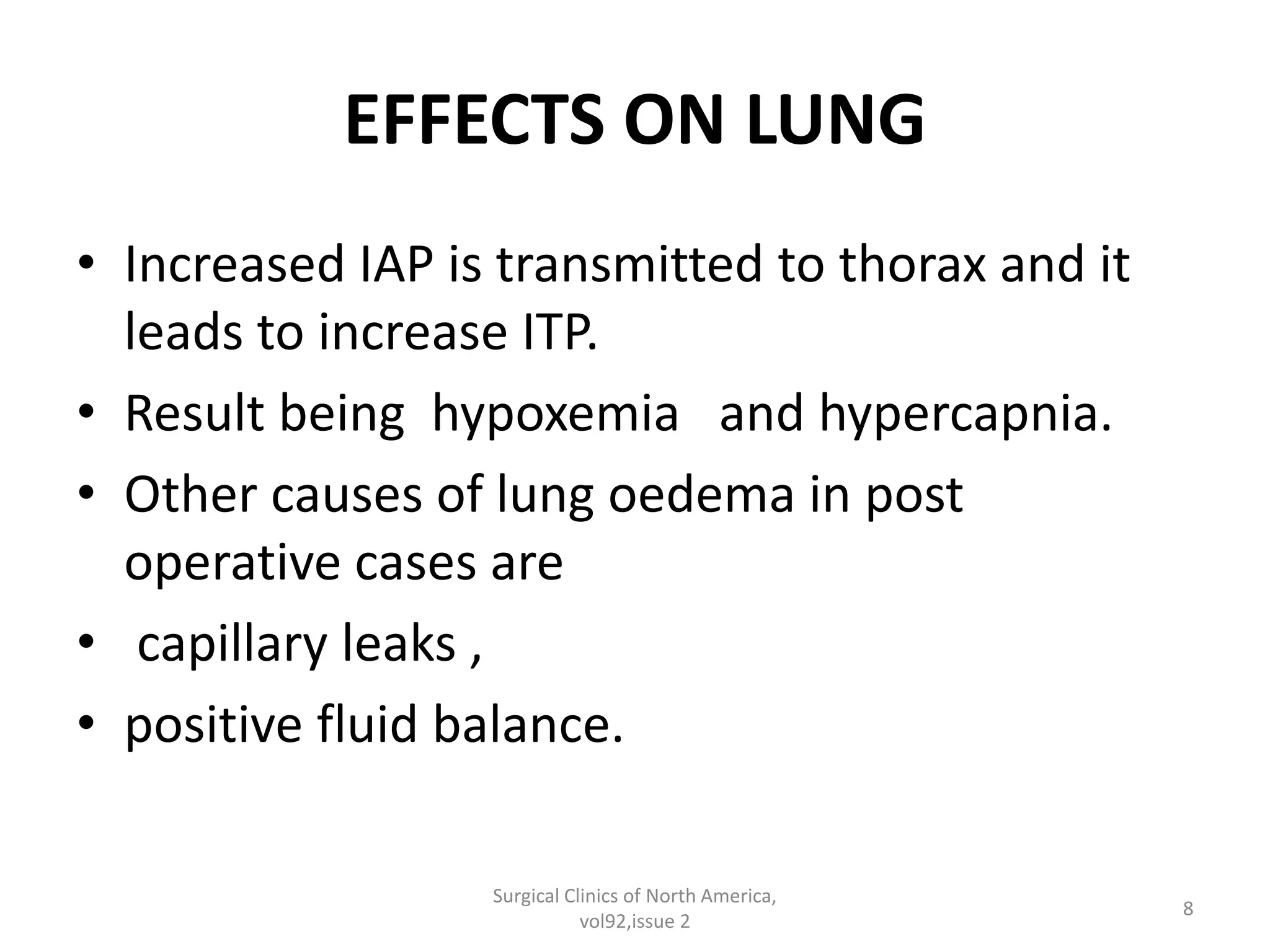 Hypoperfusion, shock states, and abdominal compartment | PPT | Free ...
