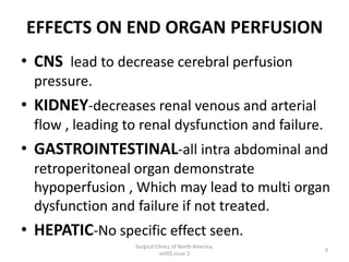 Hypoperfusion, shock states, and abdominal compartment | PPT | Free ...
