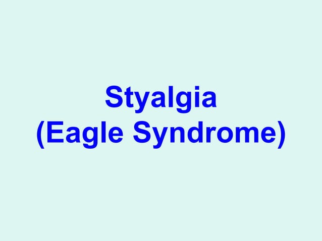 Hypopharyngeal pouch & stylalgia ent .ppt | Death, Injury, or Military ...