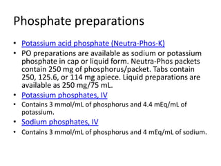 Hypophosphatemia secondary to oncogenic osteomalacia | PPTX