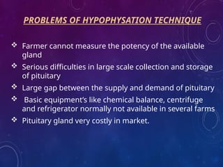 Hypophysation and factors affecting fish hatchery | PPTX