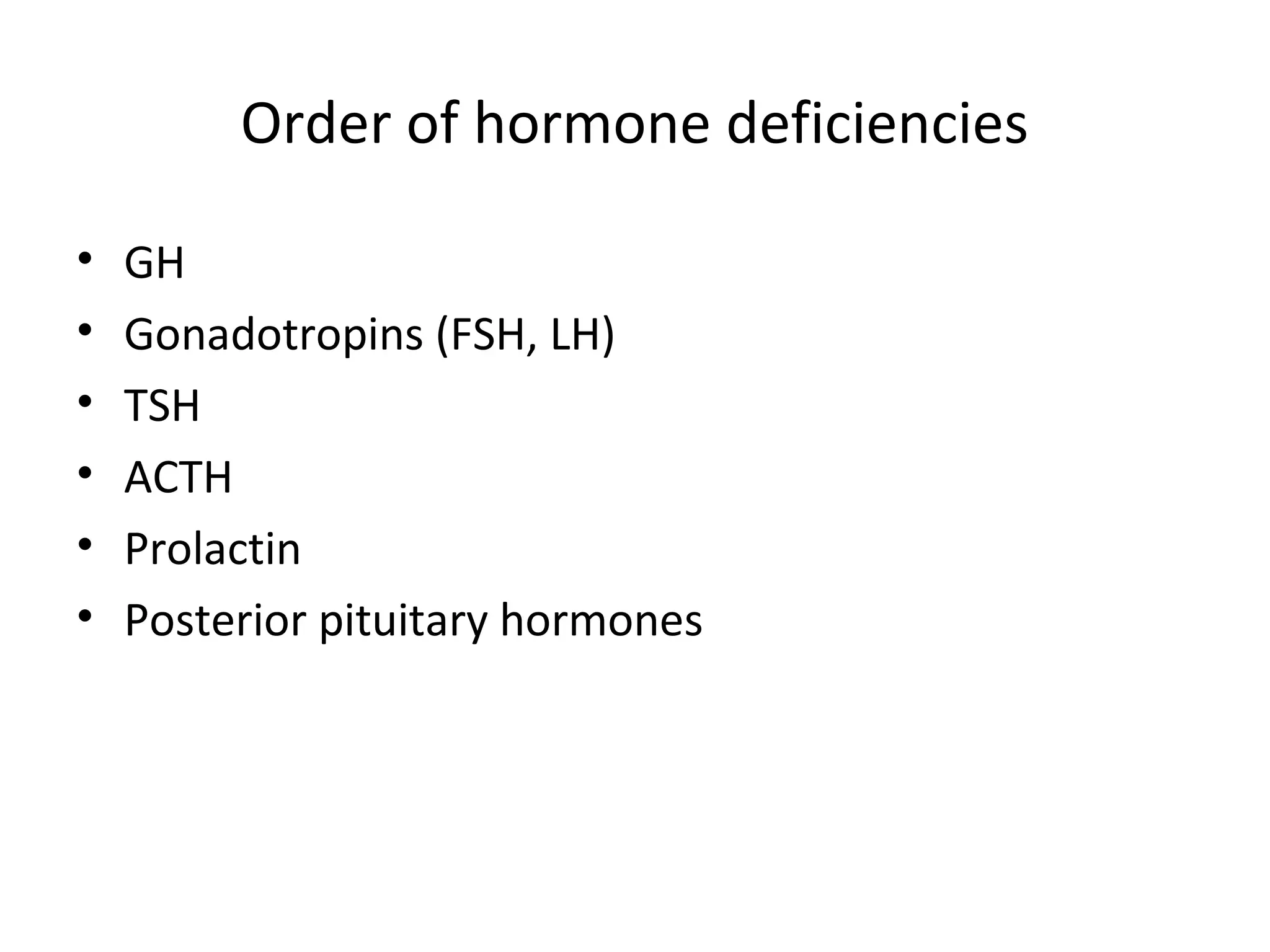 Hypopituitarism diagnosis and management (1) | PPT