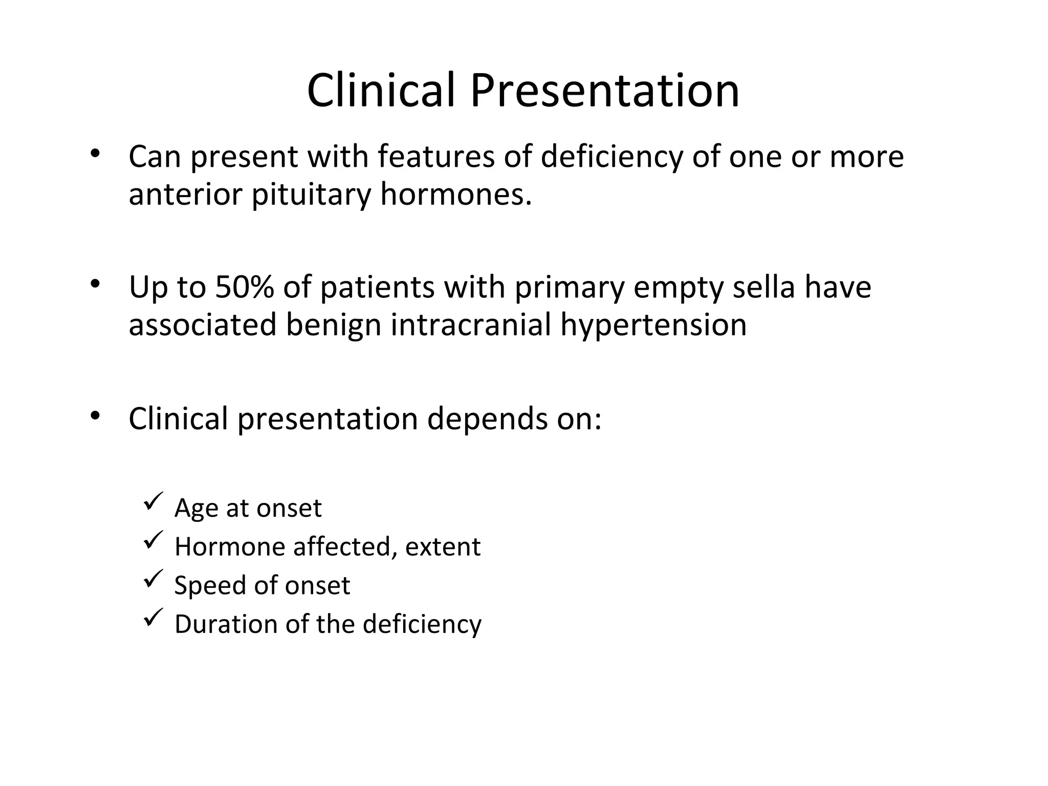 Hypopituitarism diagnosis and management (1) | PPT