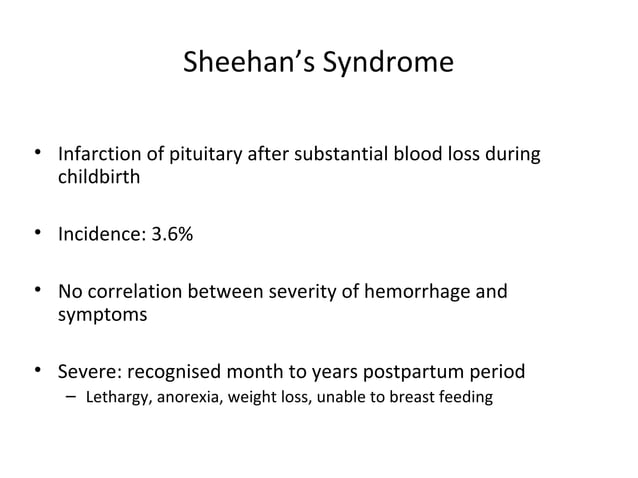 Hypopituitarism diagnosis and management (1) | PPT | Hormonal Disorders ...