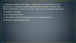 Hypopituitarism and approach to the conditions | PPTX