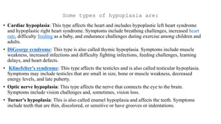 Hypoplasia, definition, types, causes and diseases | PPTX