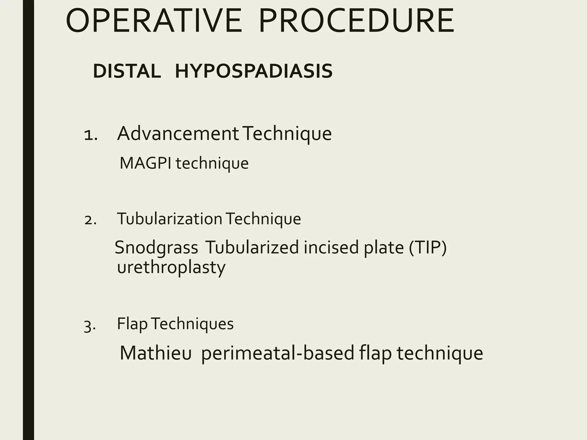 Hypospadias | PPTX