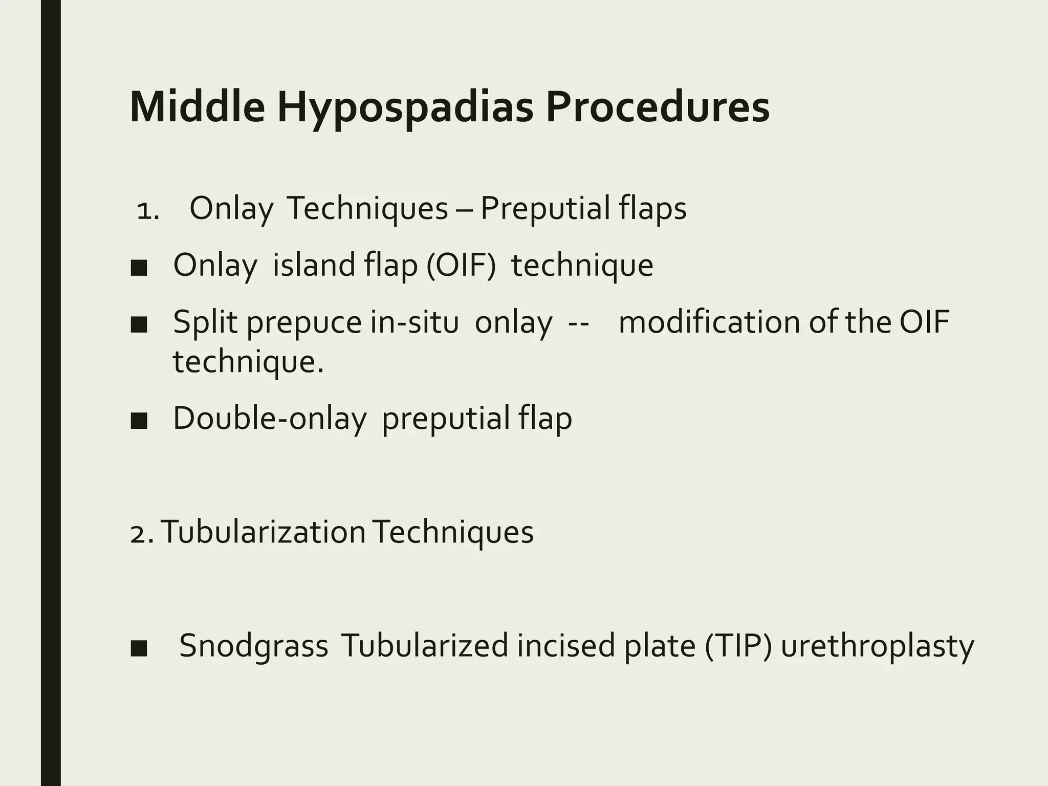Hypospadias | PPTX
