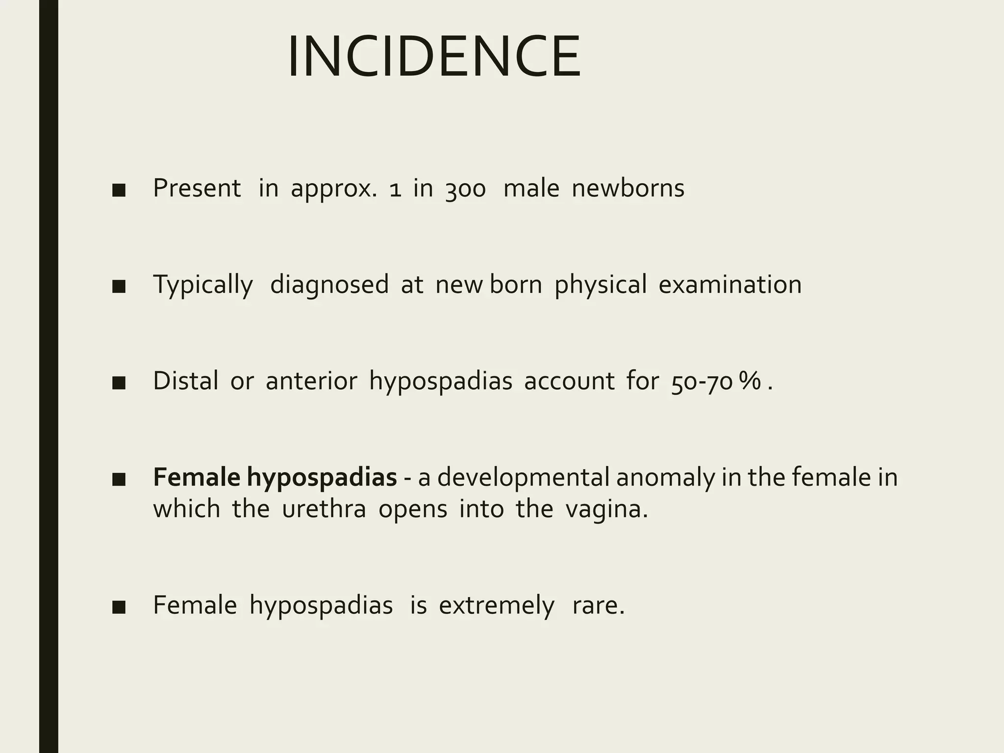 Hypospadias | PPTX