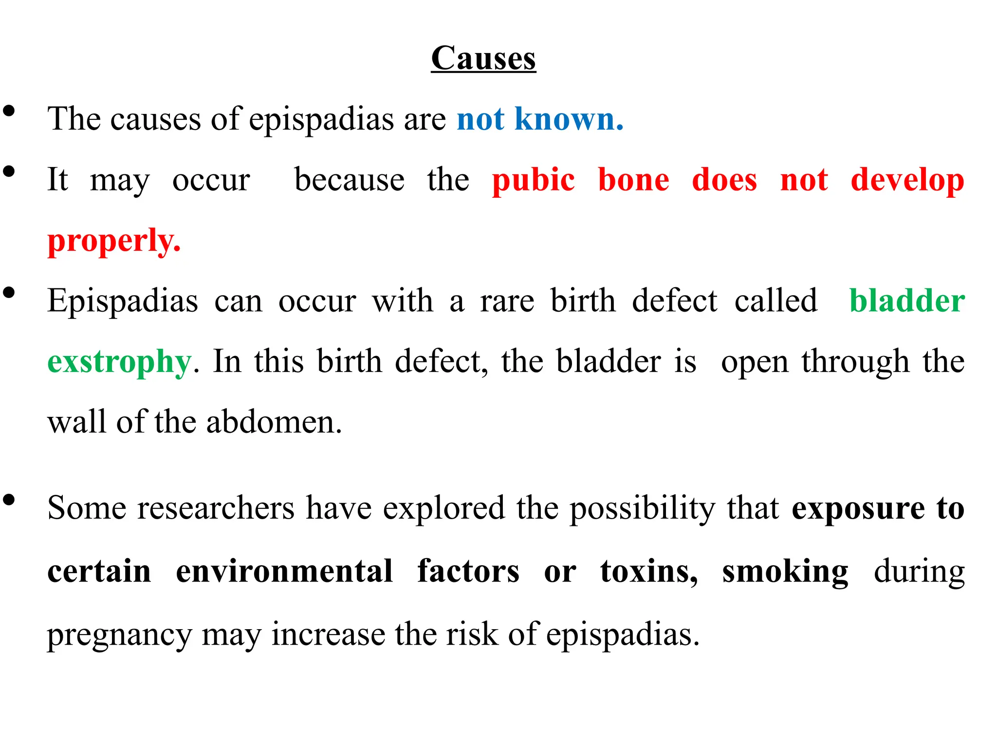 hypospadias AND epispadias .pptx