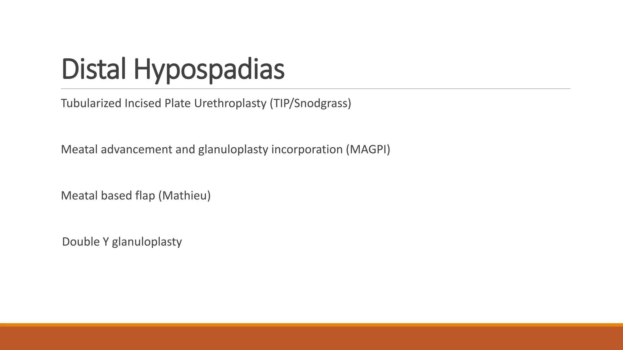 Hypospadias ppt. | PPTX