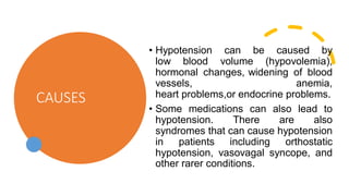 Hypotension | PDF