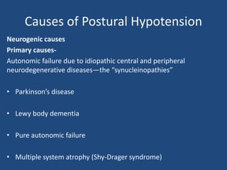 Orthostatic Hypotension PPT